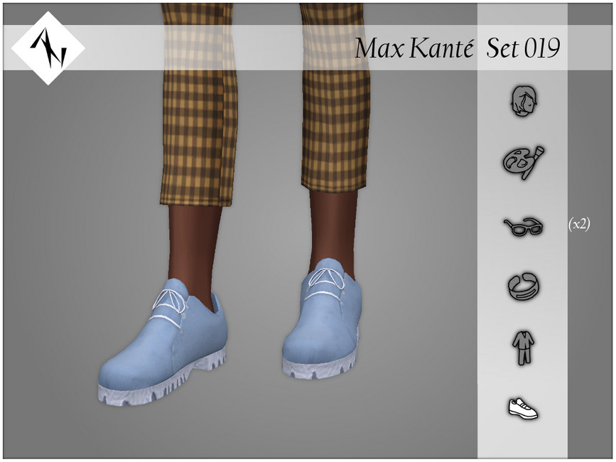 The Sims Resource - Max Kante - Set019 - Shoes - Loafers