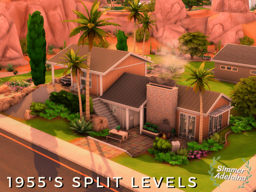 The Sims Resource - 1955's Split Levels
