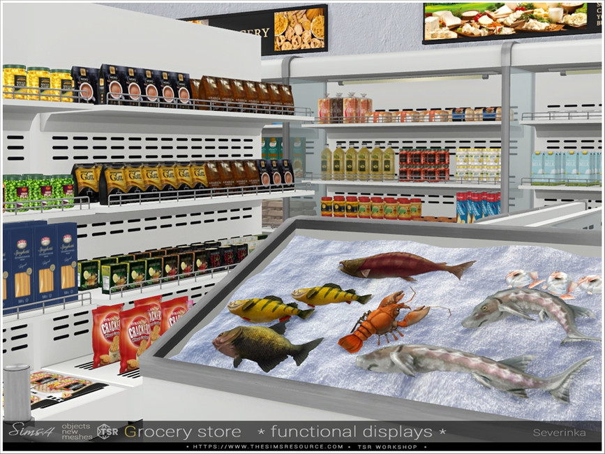 The Sims Resource - Grocery store Pt.I