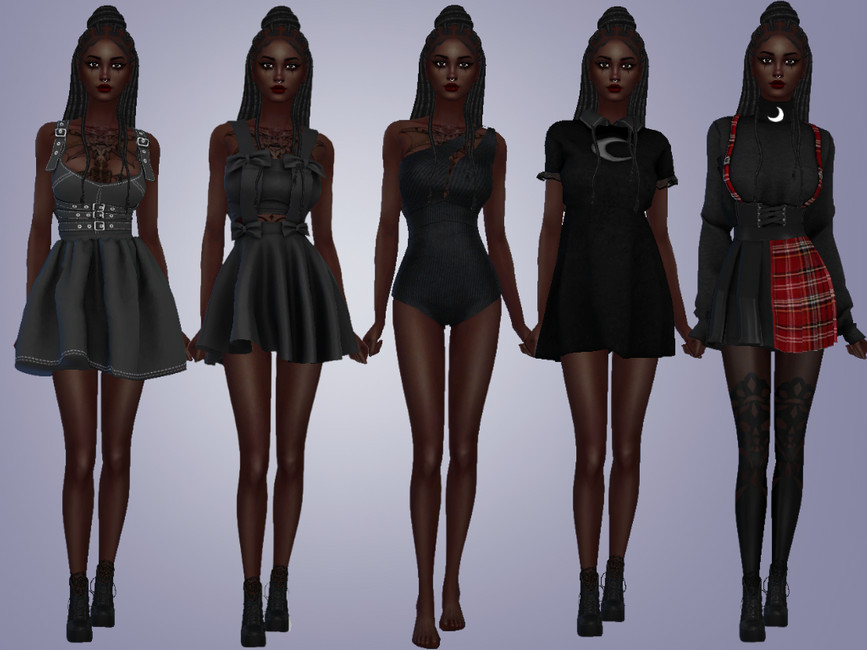 The Sims Resource - Oh My Goth - Roxanne Flores