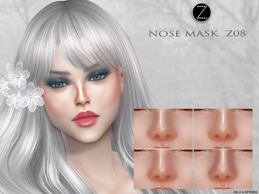 The Sims Resource - NOSE MASK Z08