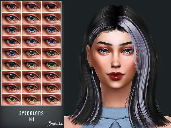 The Sims Resource - Eyecolors N1