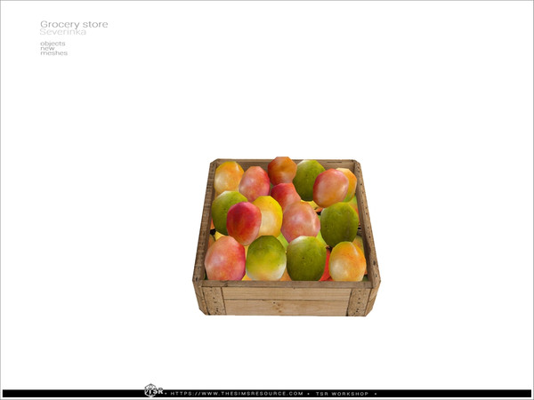 The Sims Resource | Grocery store - mango box