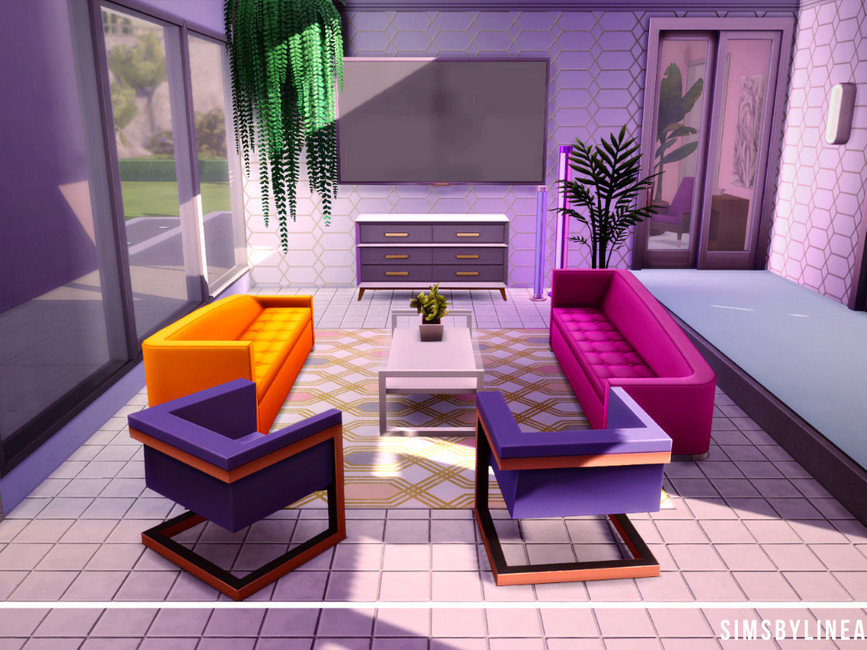 The Sims Resource - Vaporwave Mansion