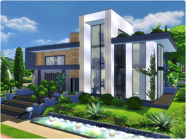 The Sims Resource | Modern Luxury House 59 - No CC