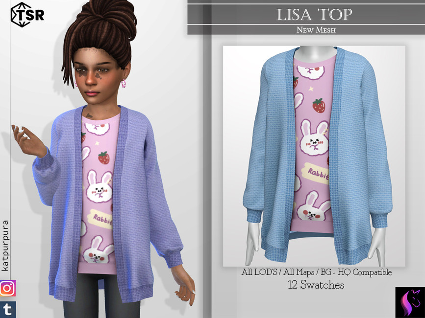 The Sims Resource - Lisa Top