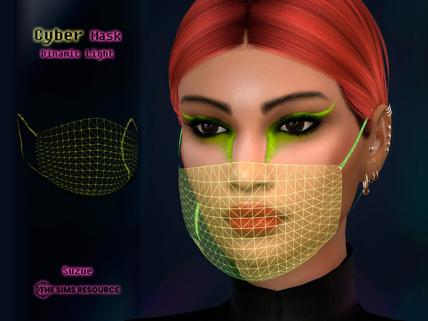 The Sims Resource - Cyber Mask