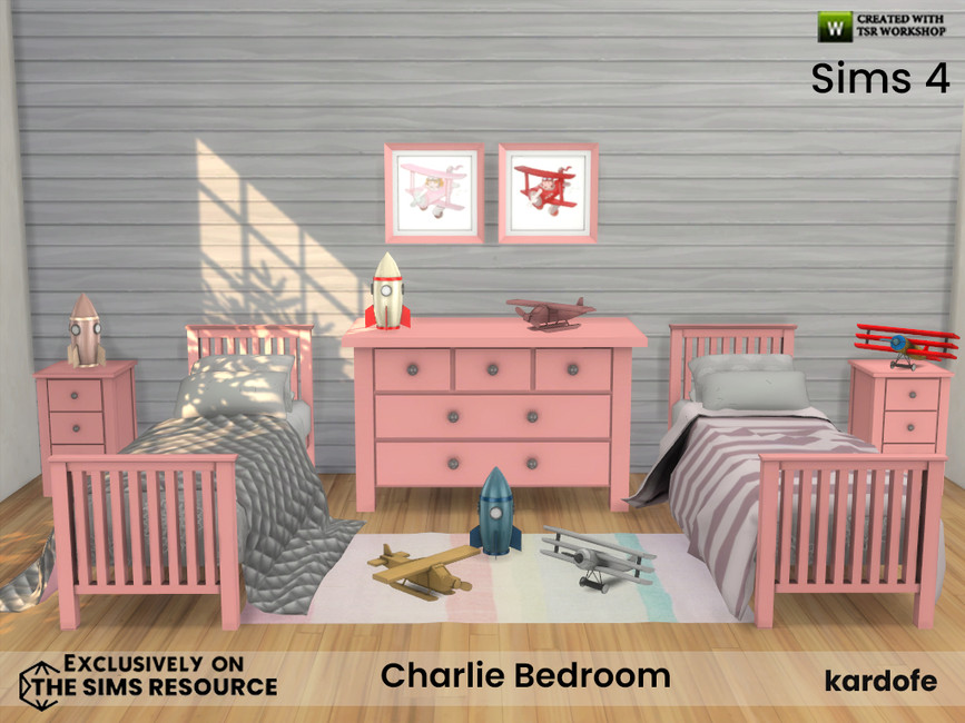 The Sims Resource - Charlie Bedroom