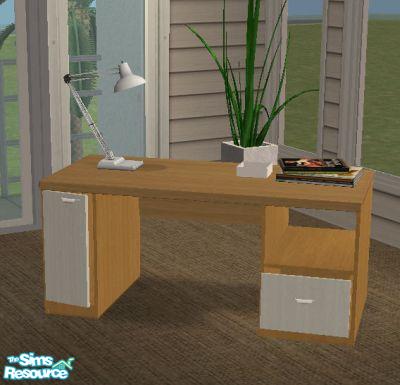 The Sims Resource | S2S Desk - #379585 Recolor