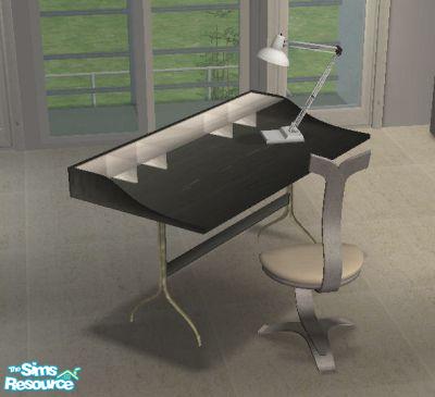 The Sims Resource | S2S desk - #379492 Recolor