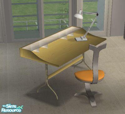 The Sims Resource | S2S desk - #379492 Recolor