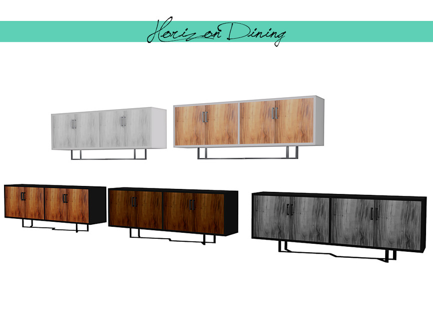 The Sims Resource - Horizon Dining - Sideboard