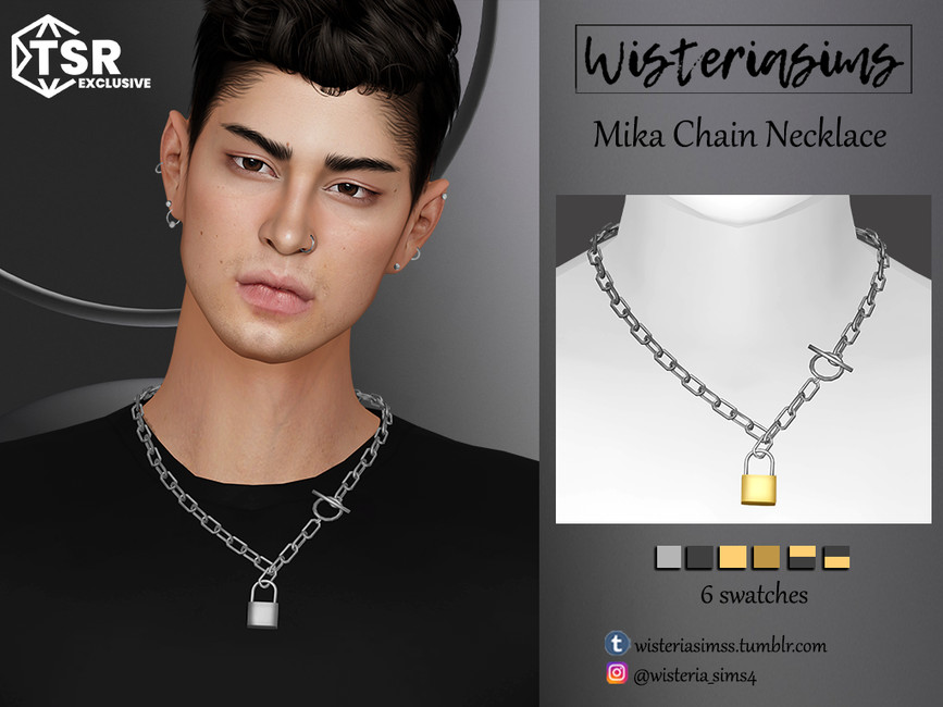 The Sims Resource - Mika Chain Necklace