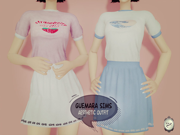 The Sims Resource | Aesthetic outfit