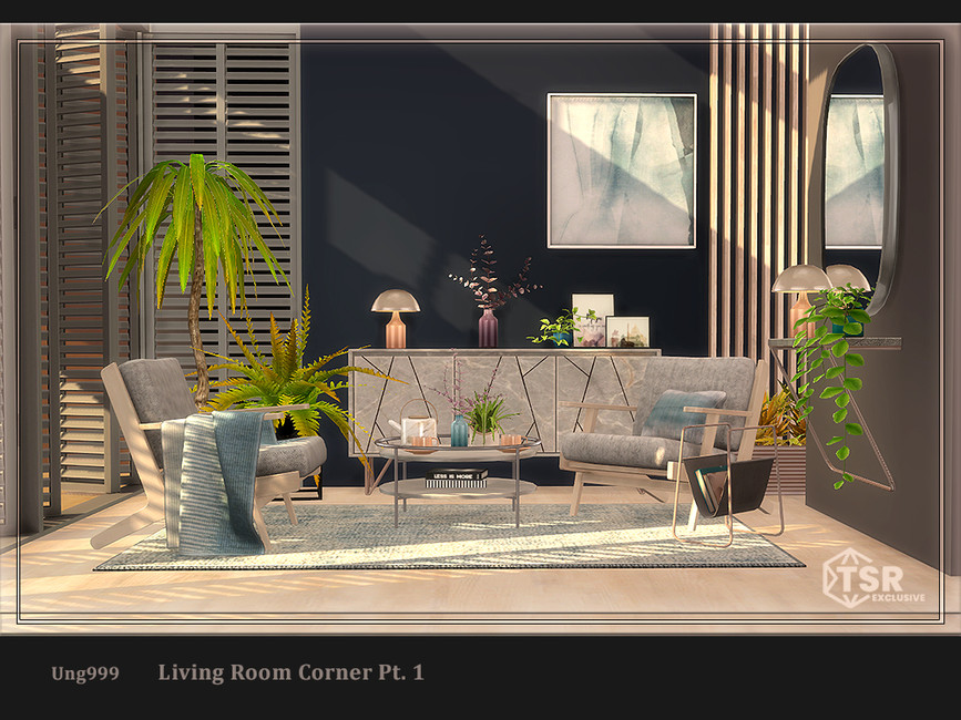 The Sims Resource - Living Room Corner Pt.1