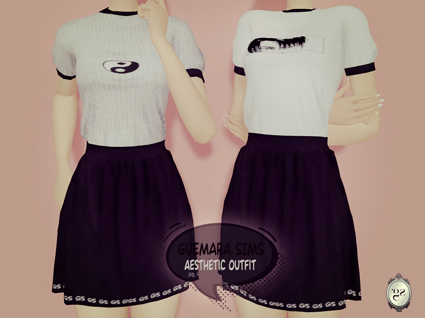 The Sims Resource - Aesthetic outfit