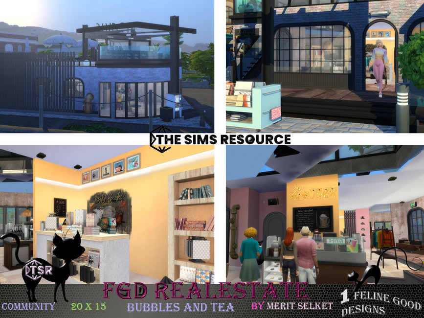 The Sims Resource - Bubbles and Tea Thrift store