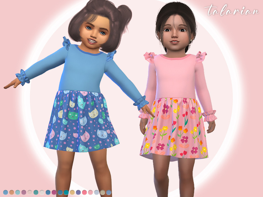 The Sims Resource - Ivy [ruffled dress]