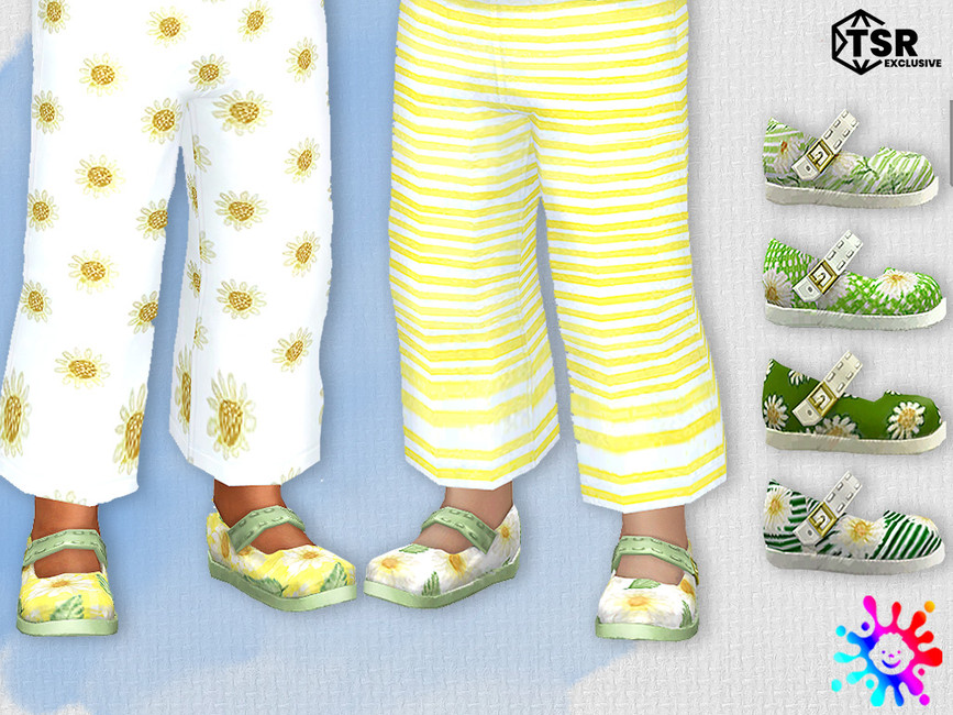 The Sims Resource - Daisies Mary Janes