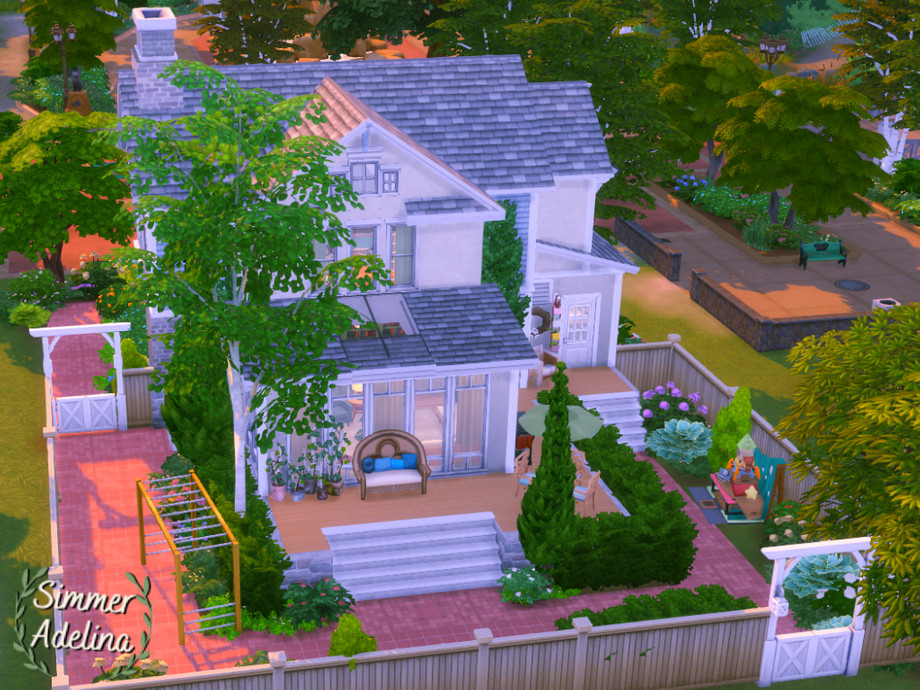 The Sims Resource | Blue Family House