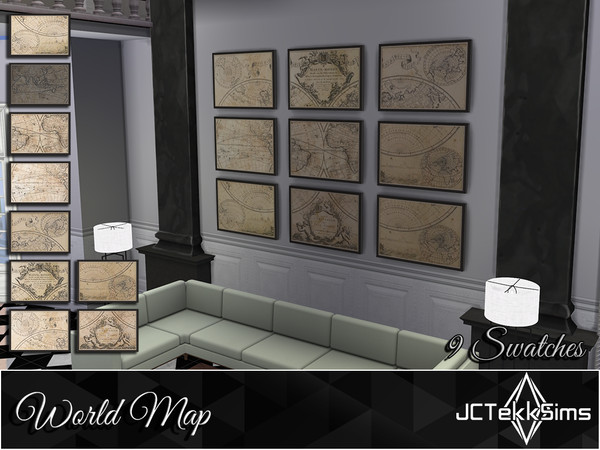 The Sims Resource | World Map