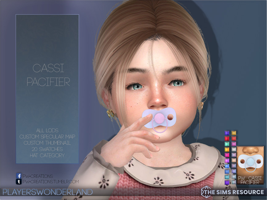 The Sims Resource - Cassi Pacifier
