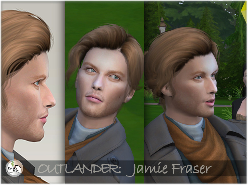 The Sims Resource - SIM Jamie Fraser - OUTLANDER (inspiration)