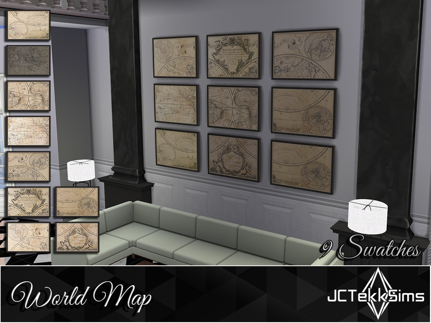 The Sims Resource - World Map