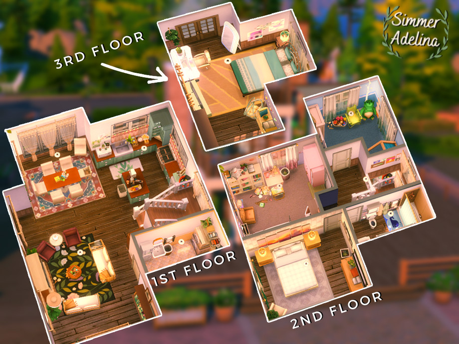 The Sims Resource | Cozy Family Home
