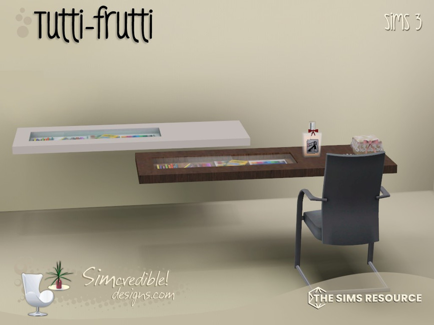 The Sims Resource - Tutti-Frutti Vitrine Table