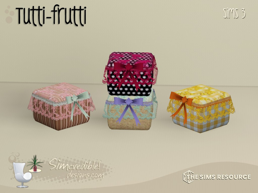 The Sims Resource - Tutti-Frutti Lace Box