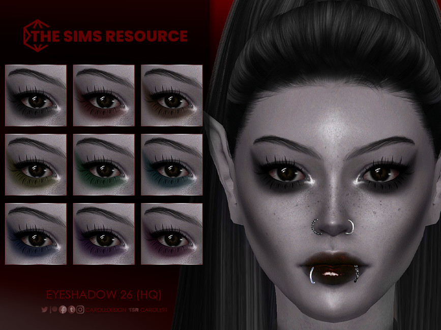 The Sims Resource - Eyeshadow 26 (HQ)