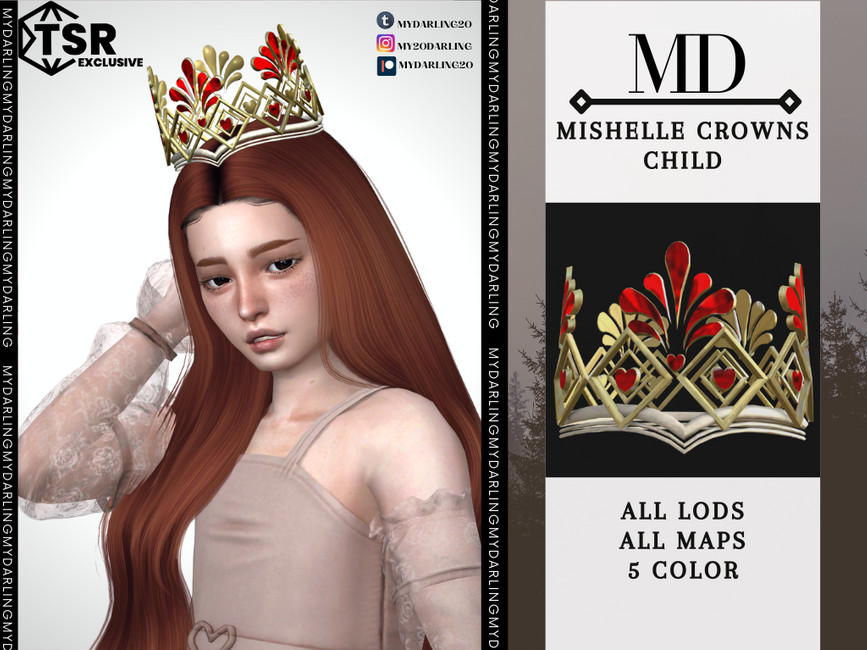The Sims Resource - Mishelle crowns child