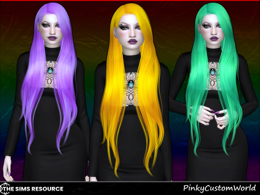 The Sims Resource - Bonus Retexture of Nadia hair by Anto