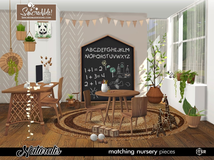 The Sims Resource - Naturalis Kids House Chalkboard