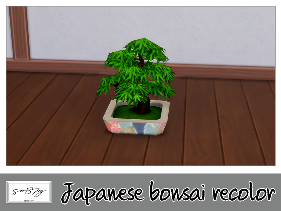 The Sims Resource | Japanese bonsai