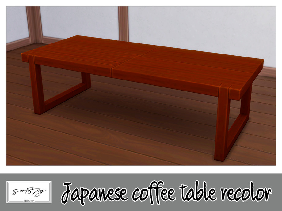 The Sims Resource | Japanese coffee table
