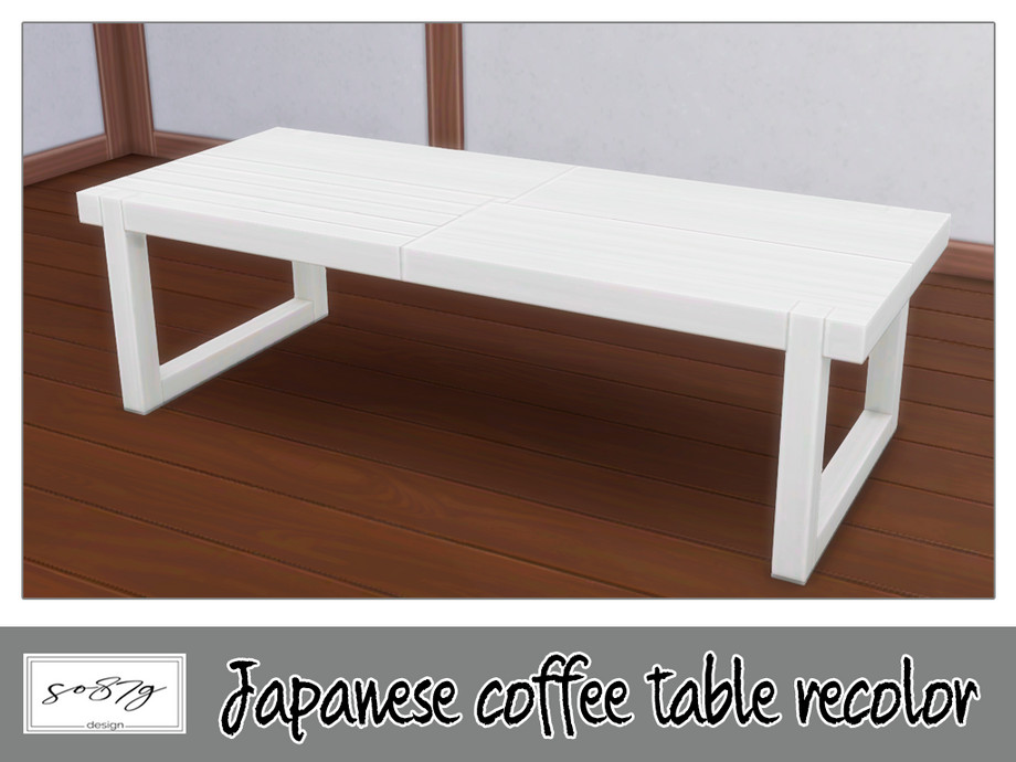 The Sims Resource | Japanese coffee table