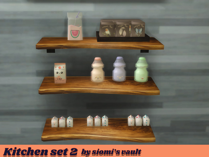 The Sims Resource - Kitchen set II
