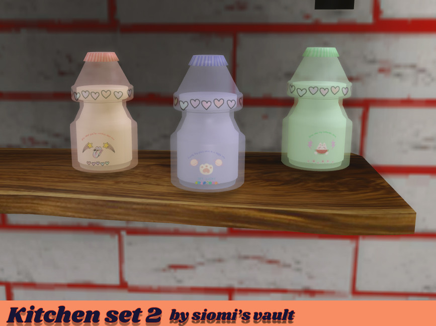 The Sims Resource - Kitchen set II bottle