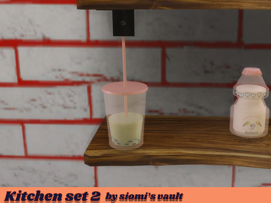 The Sims Resource - Kitchen set II drink