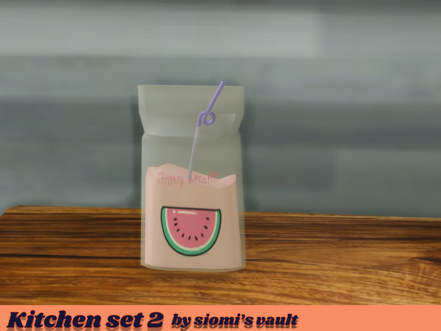 The Sims Resource - Kitchen set II Juice