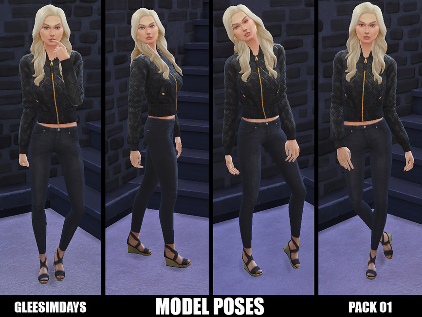 The Sims Resource - Model Poses (Pose Pack)