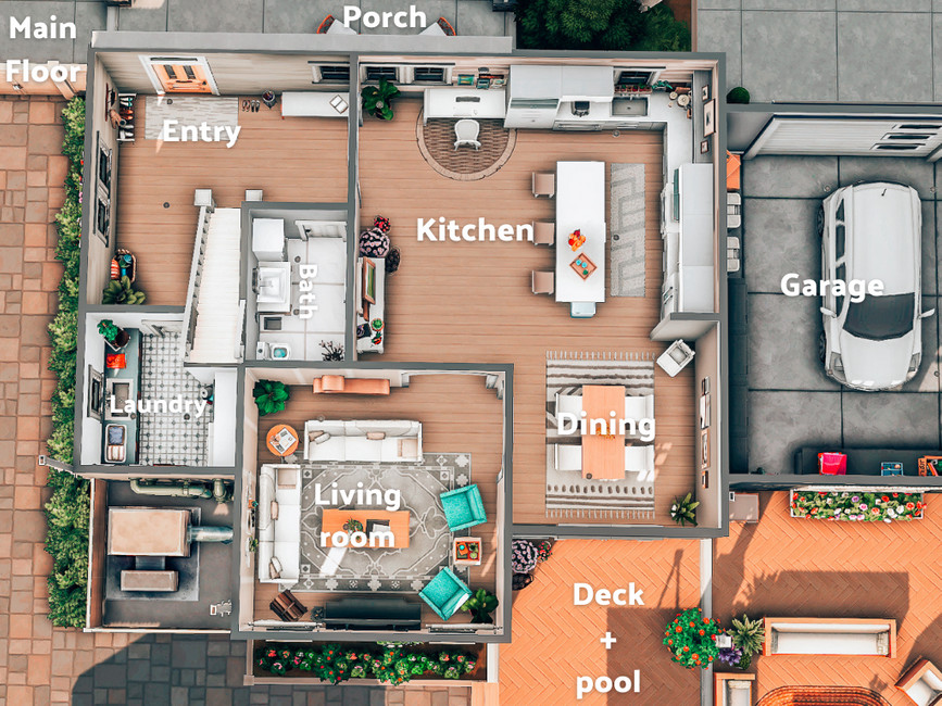 The Sims Resource - Modern Suburban | gallery