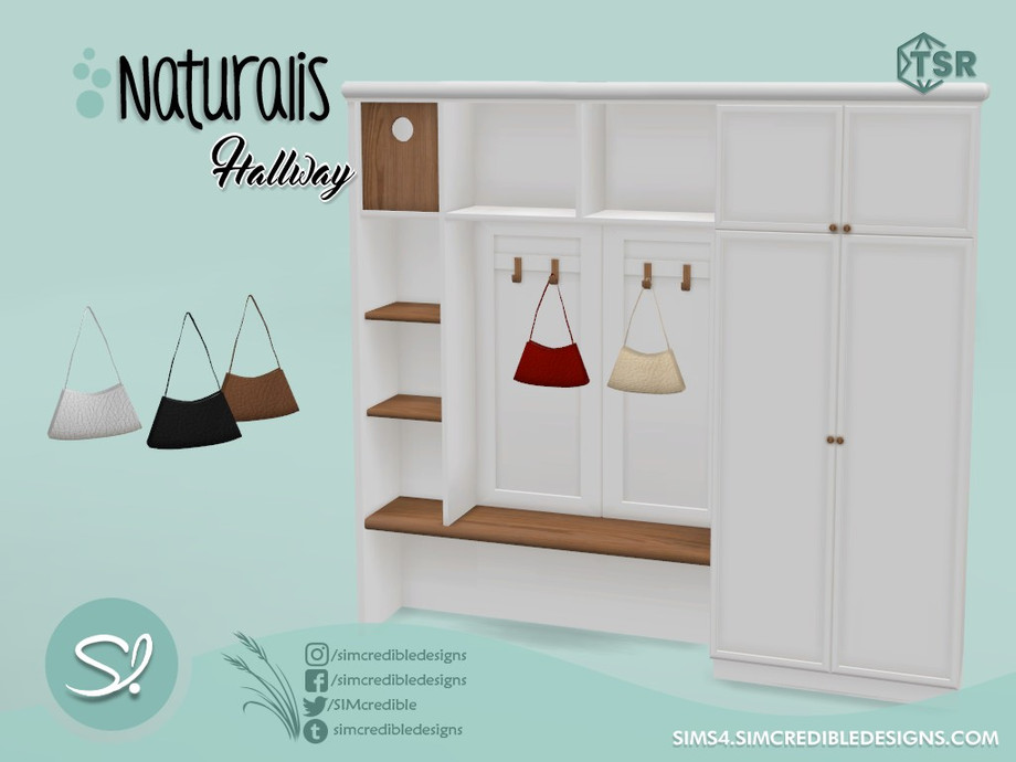The Sims Resource - Naturalis Hallway Hang bag for shelves