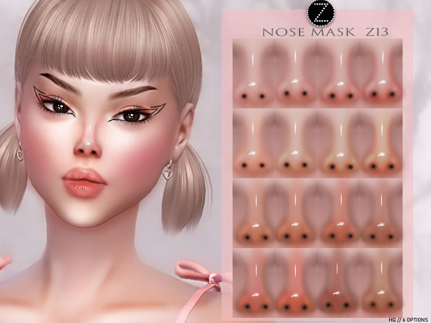 The Sims Resource - NOSE MASK Z13