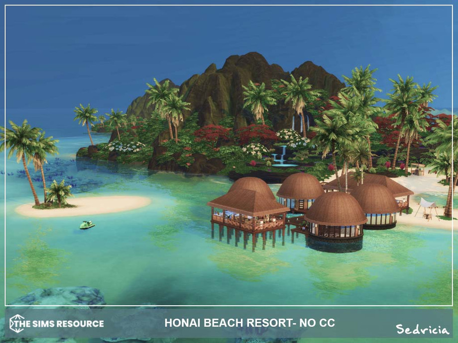 The Sims Resource | Honai Beach Resort NoCC