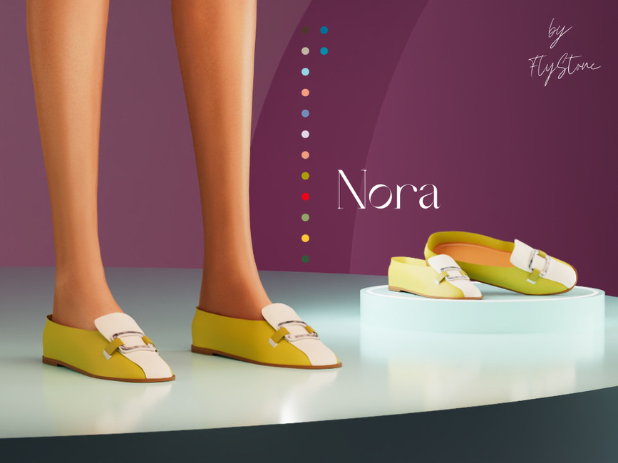 The Sims Resource - "Nora" loafers