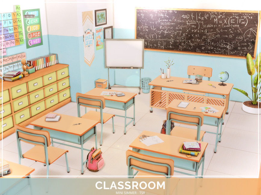 The Sims Resource - Classroom - TSR only CC