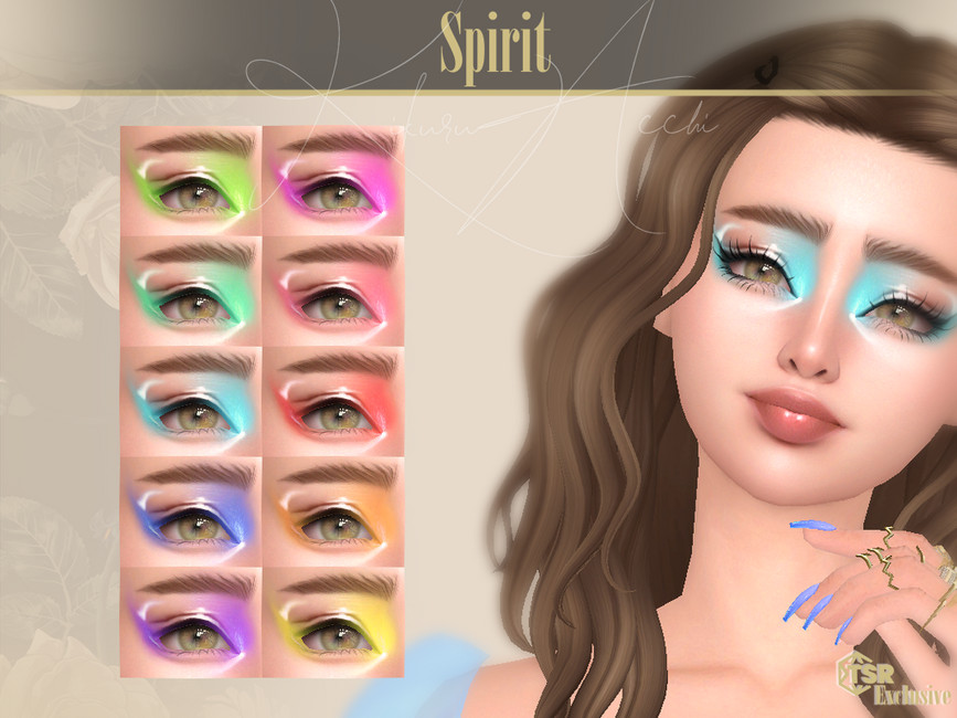 The Sims Resource - Spirit Eyeshadow